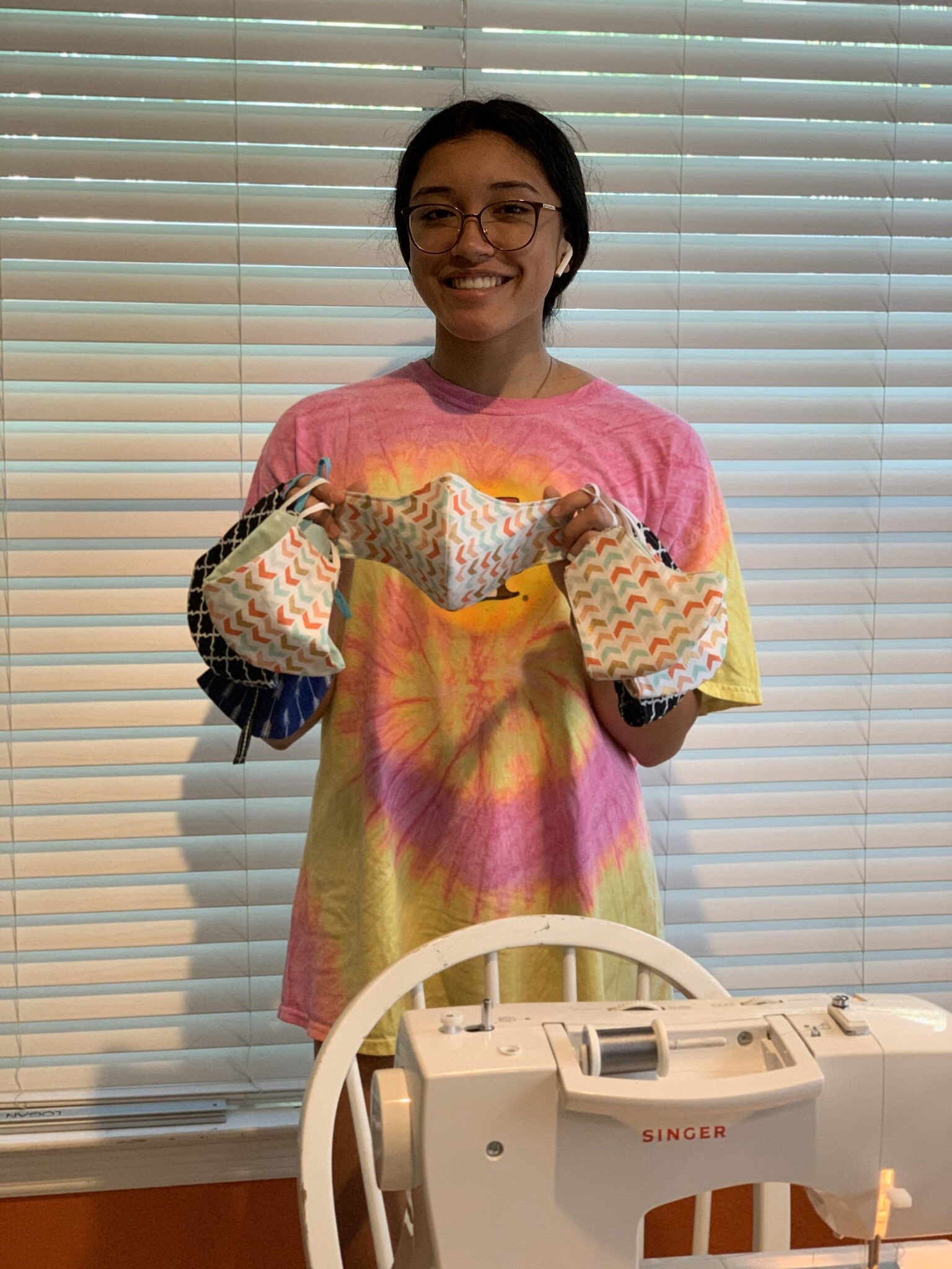 Taylor’s Carrillo makes masks for healthcare workers, others – ON THE GRID